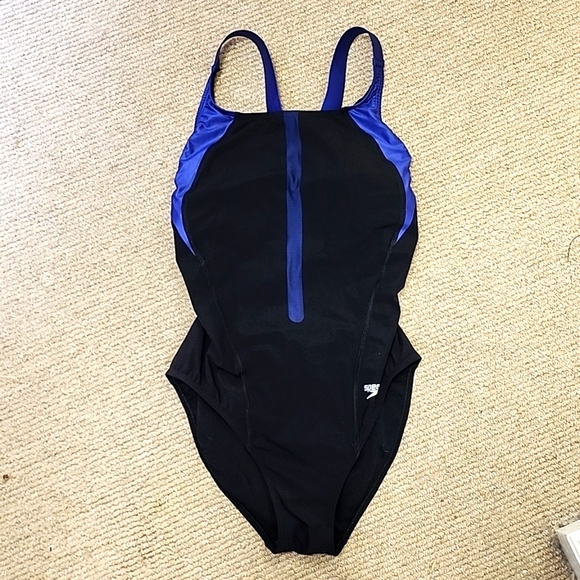 Speedo | Swim | Speedo Power Plus One Piece Racerback Swimsuit Metallic ...